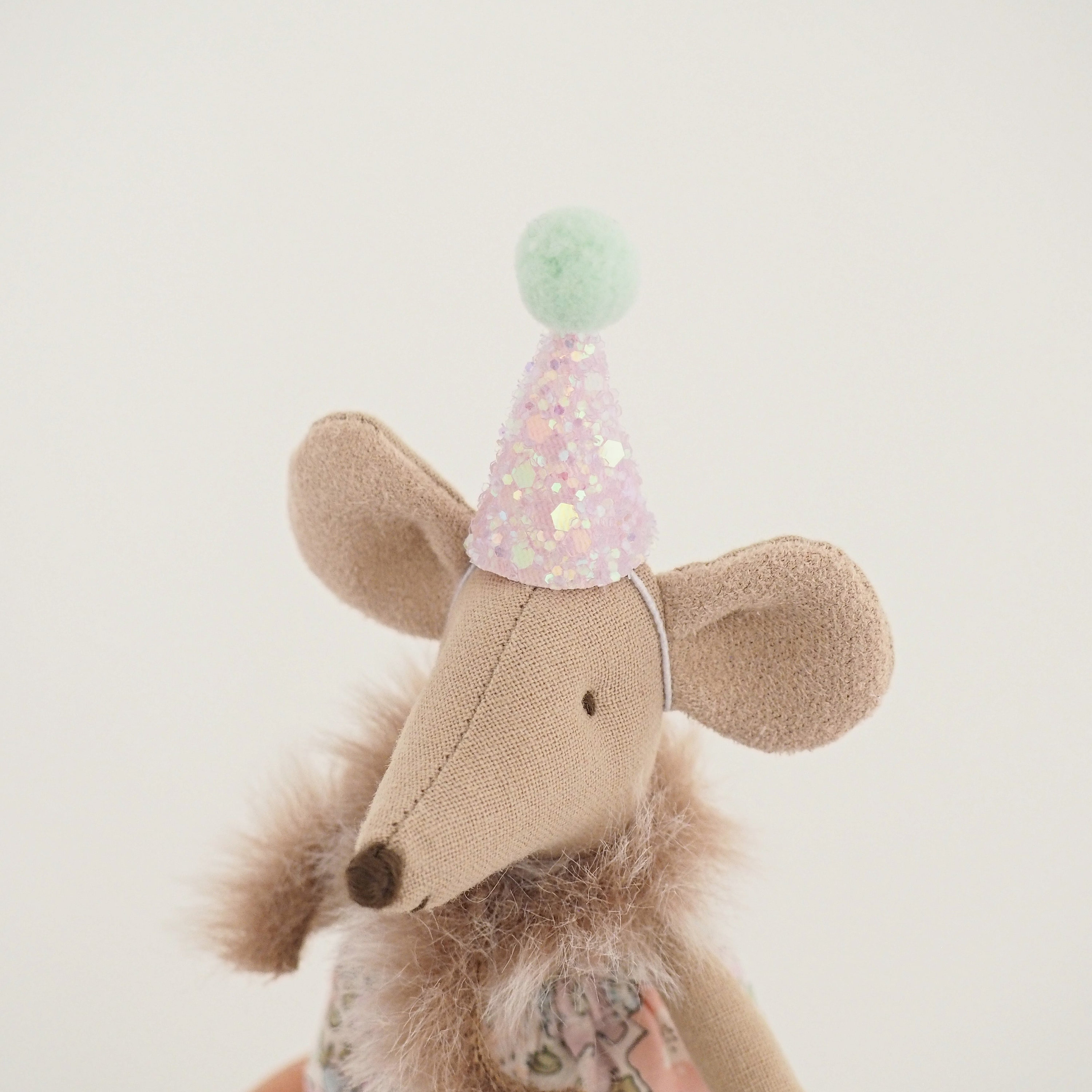 Maileg Party Hat Maileg Mouse Outfit Maileg Bunny Pom - Etsy