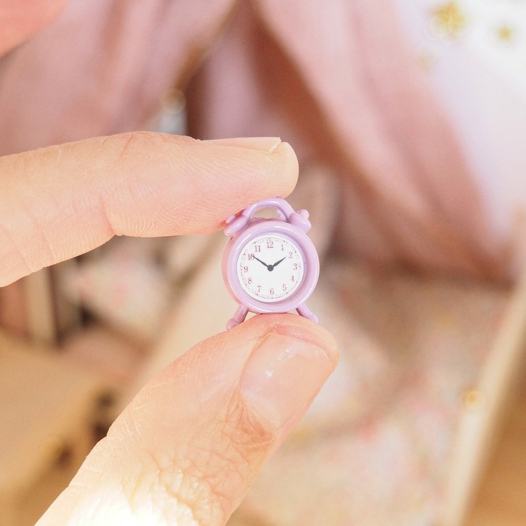 Miniature Alarm Clock Dollhouse Clock Maileg Clock - Etsy