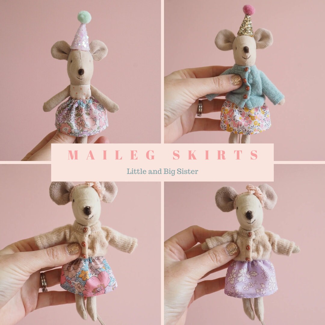 Maileg Skirt - Big Sister - Little Sister - Liberty Print - Etsy