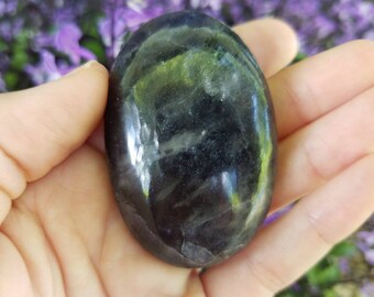 Dark purple stone | Etsy