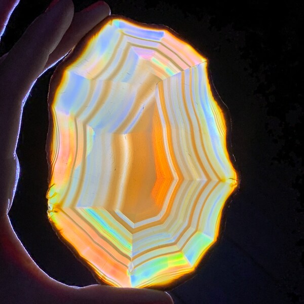 Rainbow Agate - Etsy