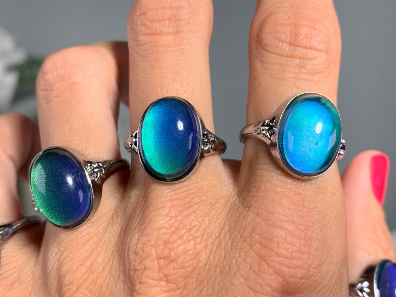 Mood Ring Color Changing Ring Mood Jewelry - Etsy
