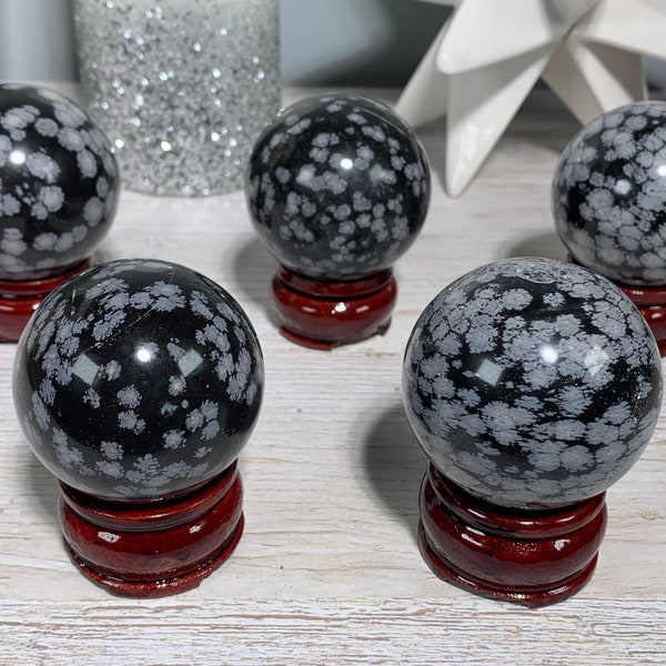 Obsidian Sphere - Etsy