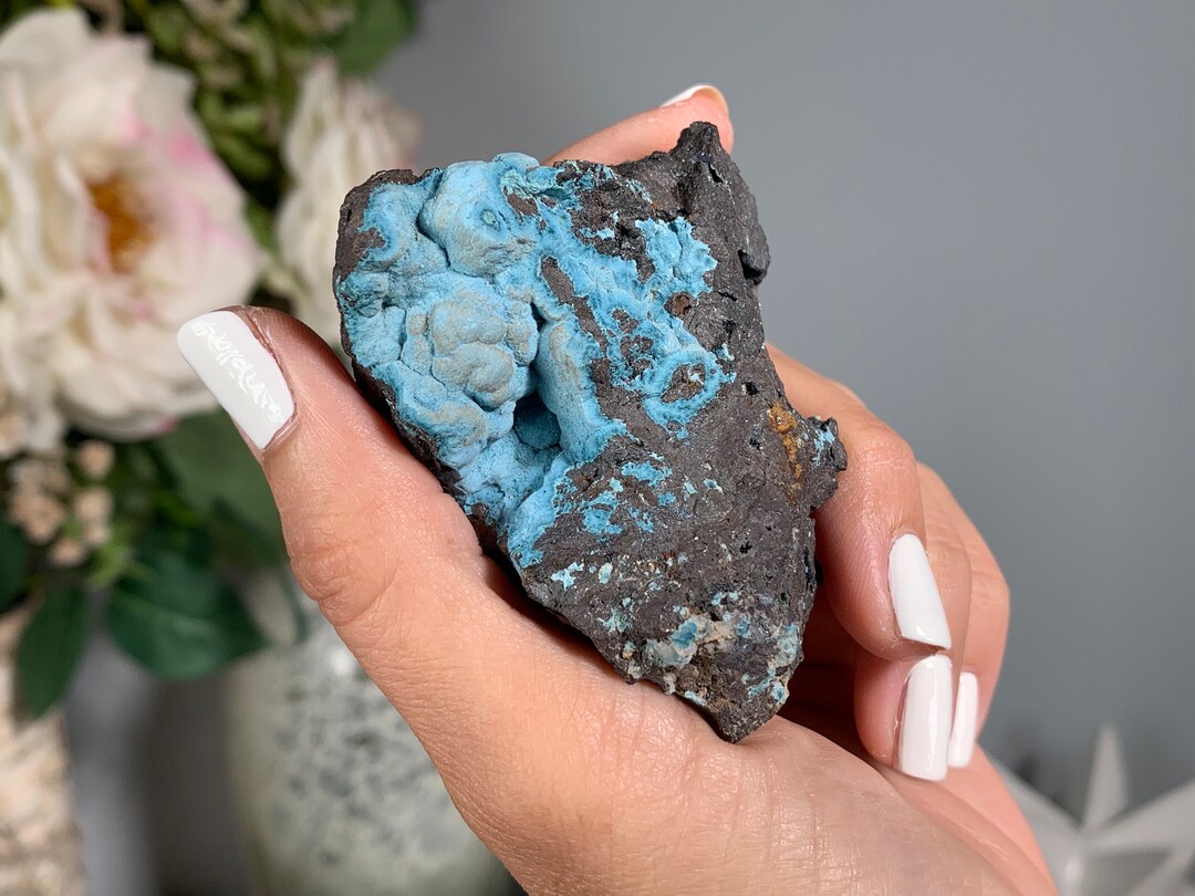 2.5 63 Mm Natural Shattuckite With Possible Hematite, Raw Shattuckite ...