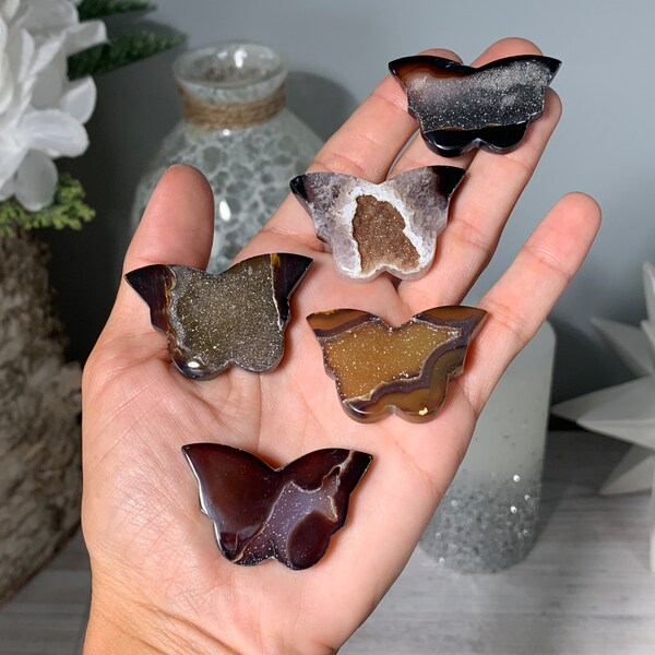 Agate Butterfly - Etsy