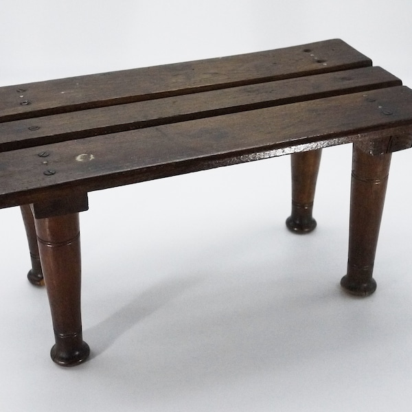 French Antique Foot Stool - Etsy