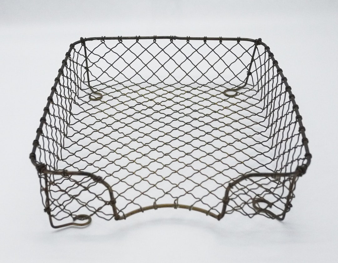 Vintage French Wire in and Out Paper Tray - Etsy