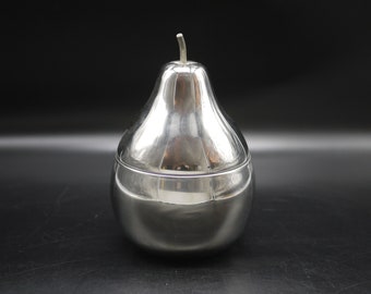 Large Vintage 1970s Pear Shaped Ice Bucket in Aluminium and Plastic ...