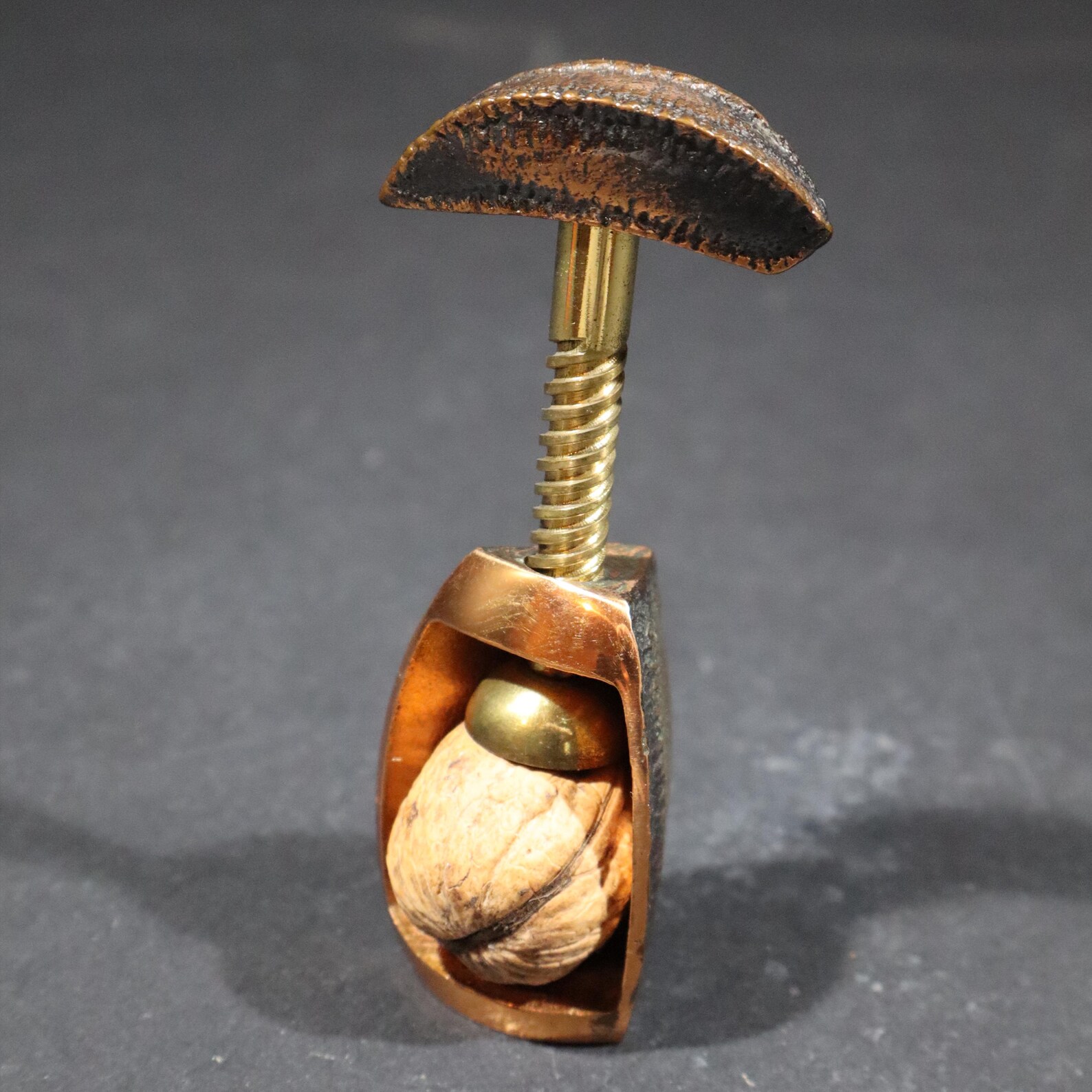 Antique Bronze Nutcracker Ges. Gesch Geschützt, Screw Nut Cracker - Etsy