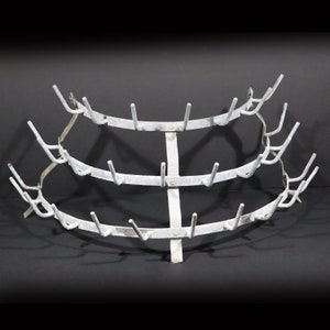 Antique French Zinc Bottle Drying Rack Hanging Kitchen Rack - Etsy