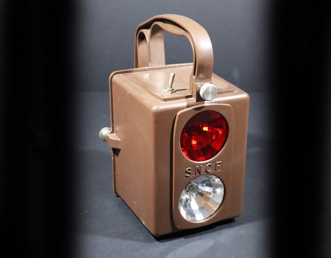 Bakelite Railroad Signal Lamp Oldham, SNCF Train Lantern - Etsy