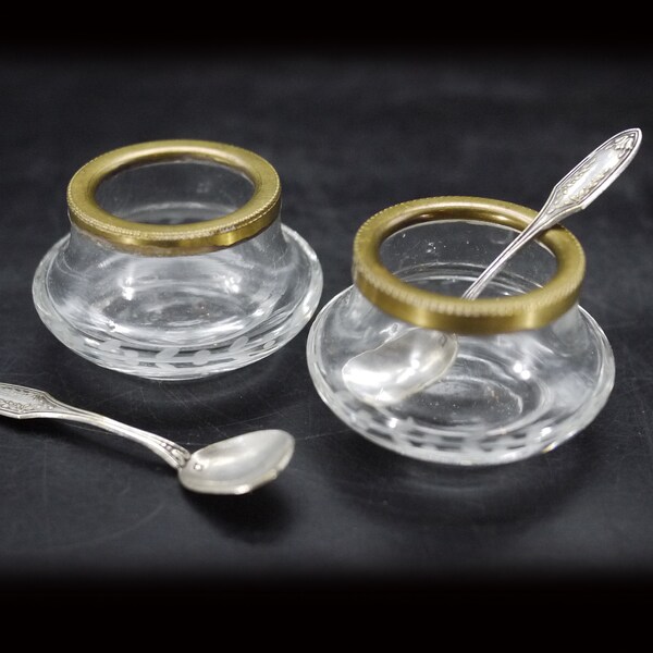 Brass Salt Spoon - Etsy