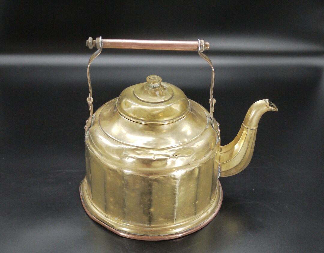 Antique French Large Copper Kettle Unique Farmhouse Kitchen Decor - Etsy