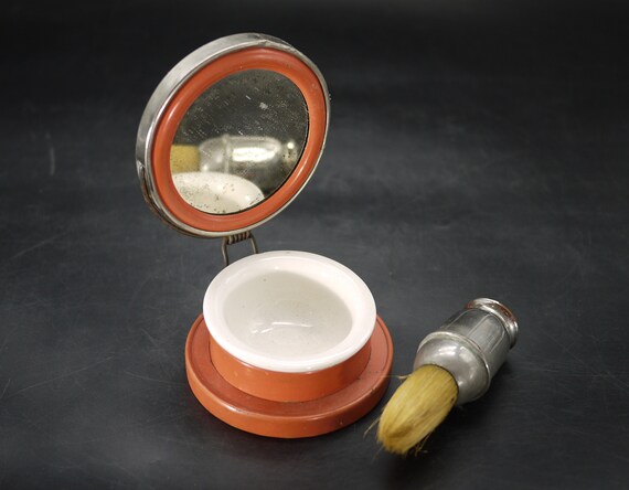 Antique German Travel Shaving Kit - Etsy