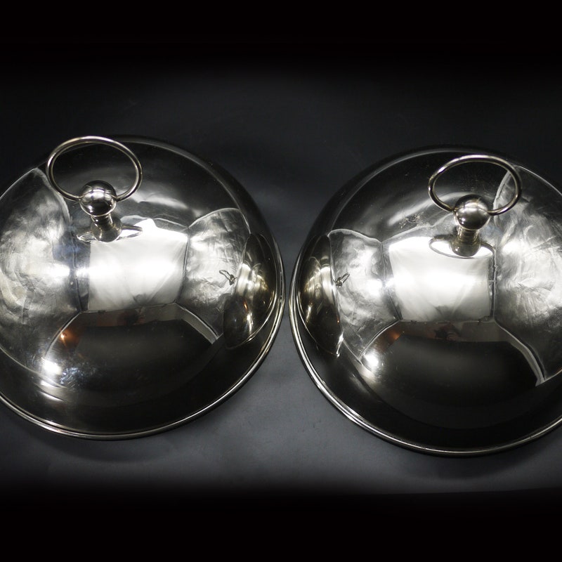 Plate and Cloche - Etsy