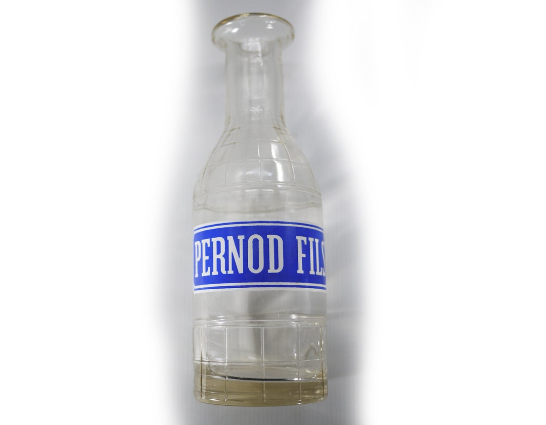 Vintage Pernod Fils Advertising Water Carafe - Etsy