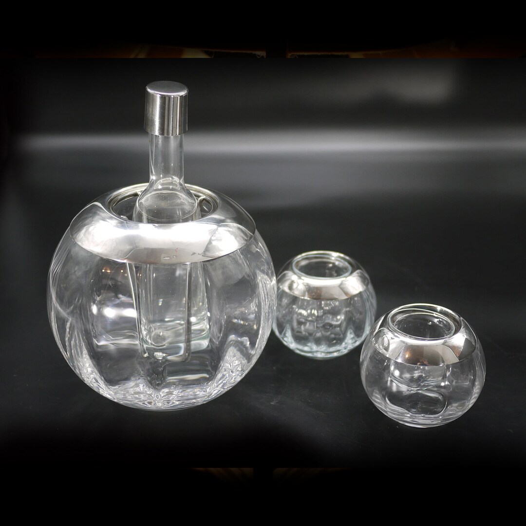 French Caviar and Vodka Cooler Chiller Server Set by St Hilaire Paris ...