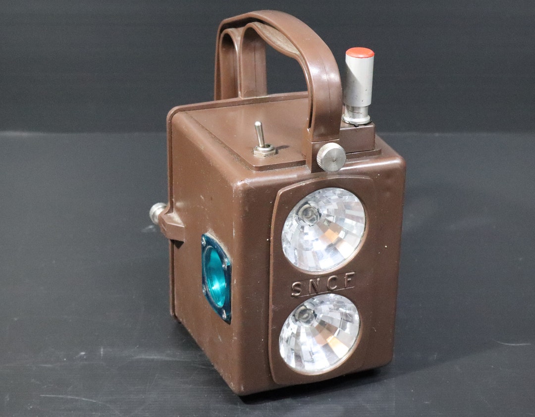 Vintage Railroad Lamp, French SNCF Train Hand Lamp - Etsy