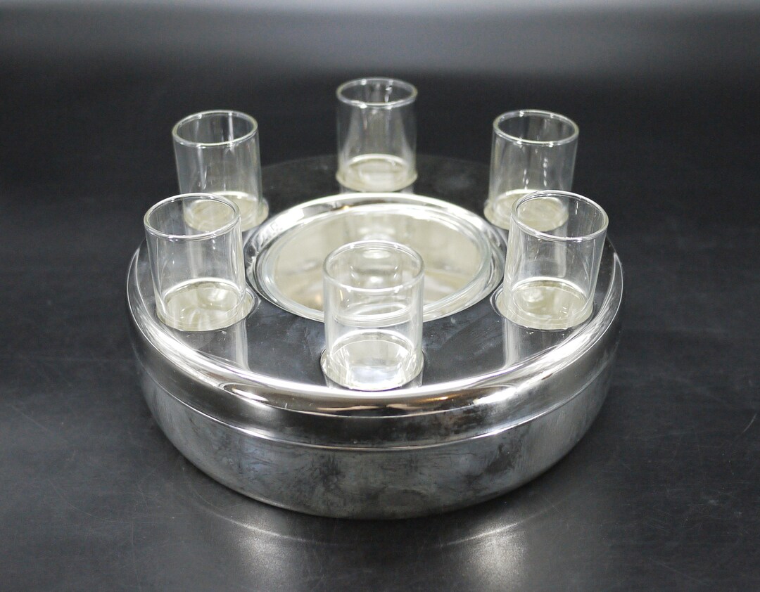 Vintage Vodka and Caviar Cooler Set - Etsy