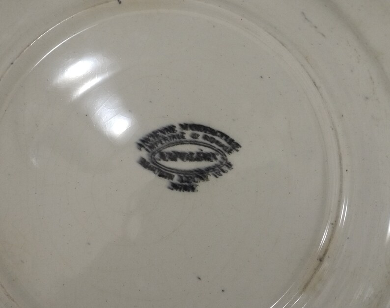 Antique Mouzin Lecat Nimy Plate Napoleon Battle Scene - Etsy