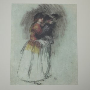 Vintage French Master Drawings Prints, Portfolio 32 Fine Art Prints ...