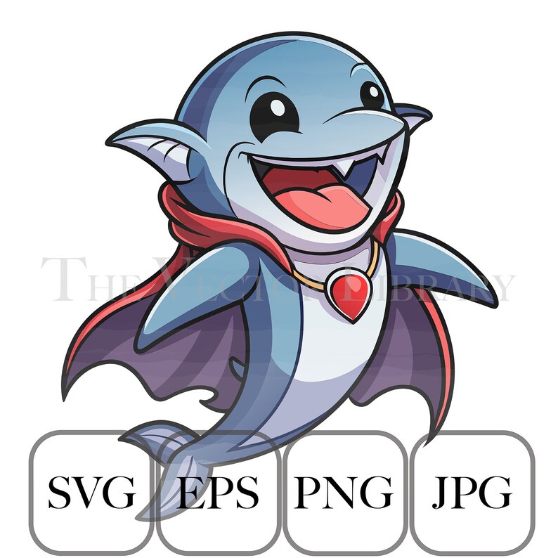 Dolphin With Vampire Cape,spooky Smiling Vampire Dolphin,underwater ...