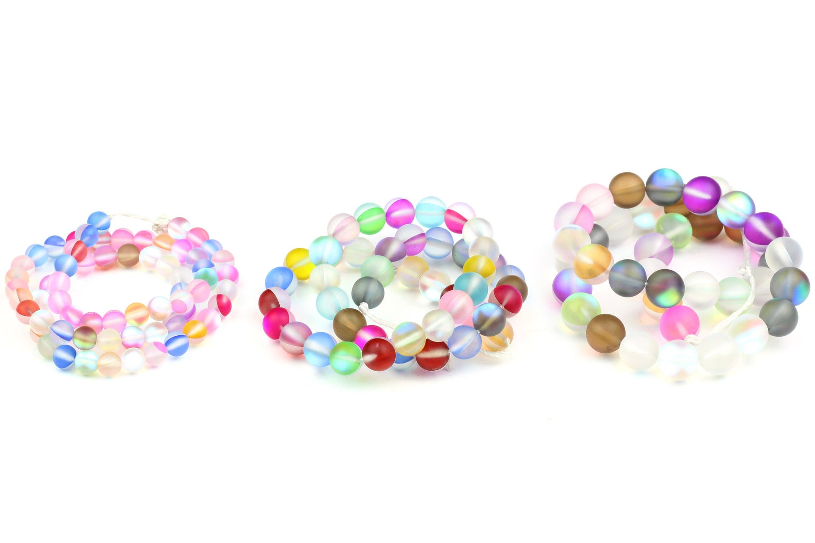 Mixed Glow Bead Strand CHOICE OF 6mm 8mm or 10mm Strand of - Etsy UK