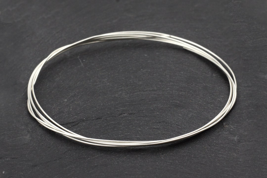 Sterling Silver Wire 0.8mm 0.6mm, 925 Silver Wire, Fine Silver ...