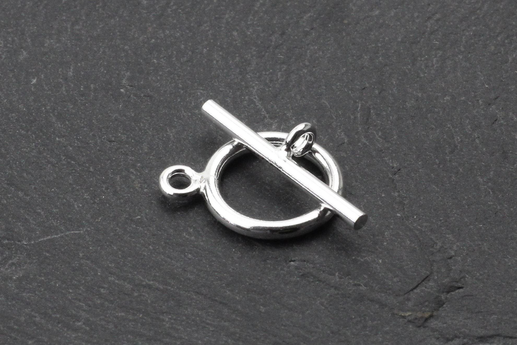Sterling Silver Toggle Clasp T Bar Clasp 16mm Toggle Clasp - Etsy UK