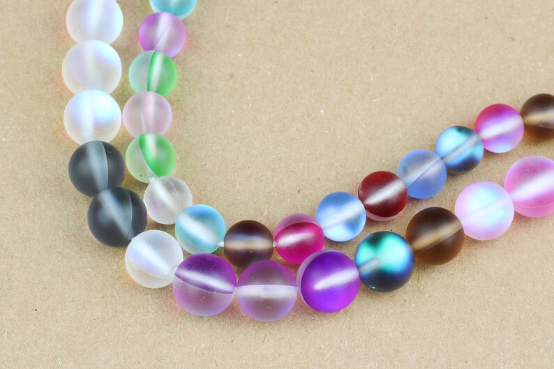 Mixed Glow Bead Strand CHOICE OF 6mm 8mm or 10mm Strand of - Etsy UK