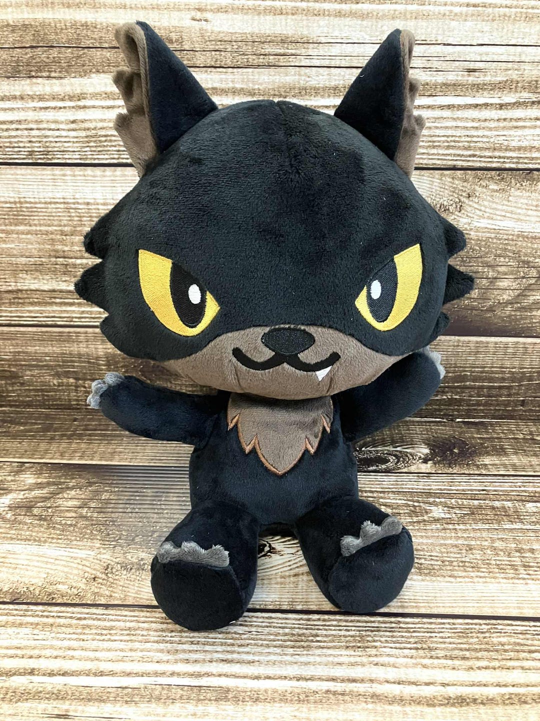 Werewolf Plush: Handmade Minky Halloween Stuffed Animal - Etsy