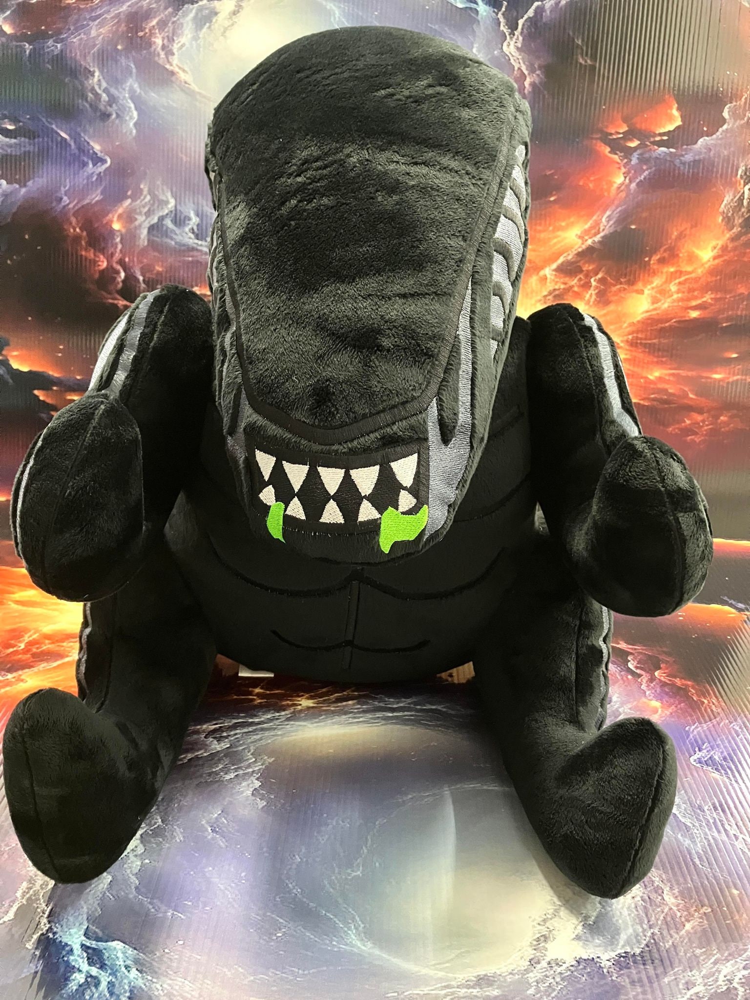 Mini, Medium or Giant Xenomorph Alien Plush, Soft Minky, Ready to Ship ...