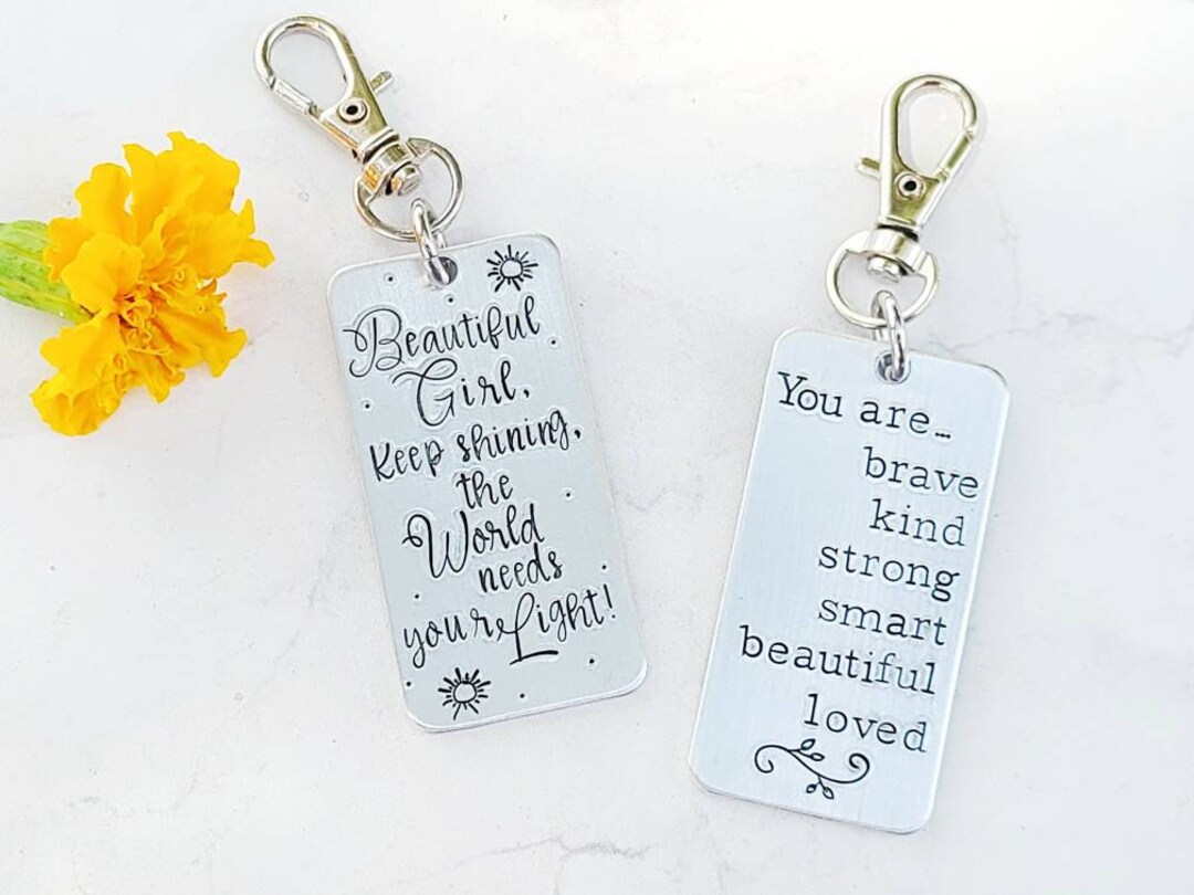 Personalized Backpack Charm Zipper Charm Bag Charm Keychain - Etsy