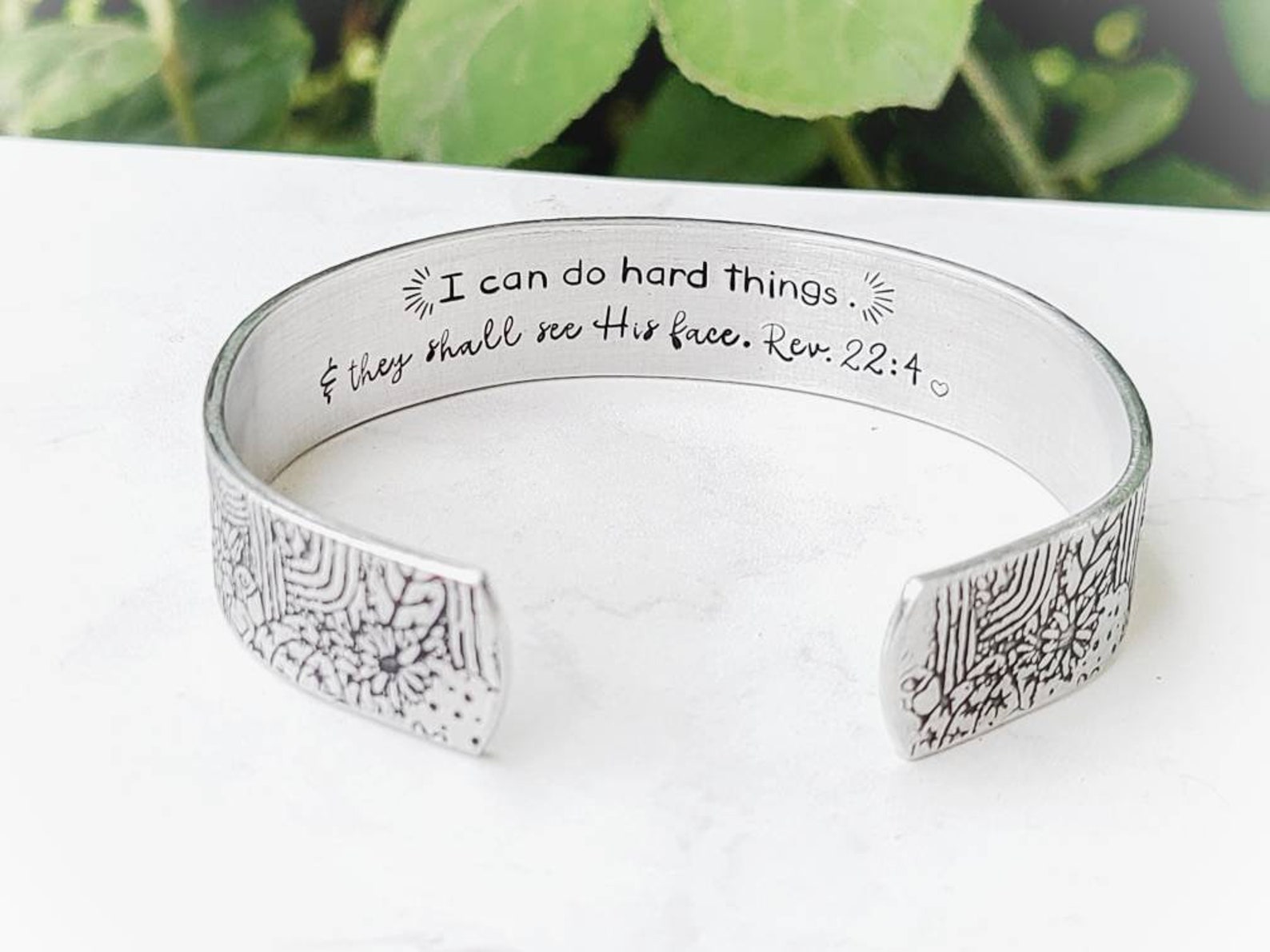 Hidden message cuff cacti quote cuff sit on a cactus custom | Etsy