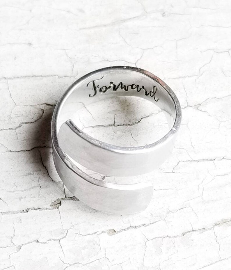 Hidden Message Ring Christian Ring Personalized Ring Soul - Etsy
