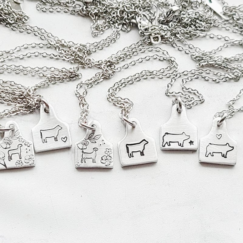 Show Cattle Pendant - Etsy