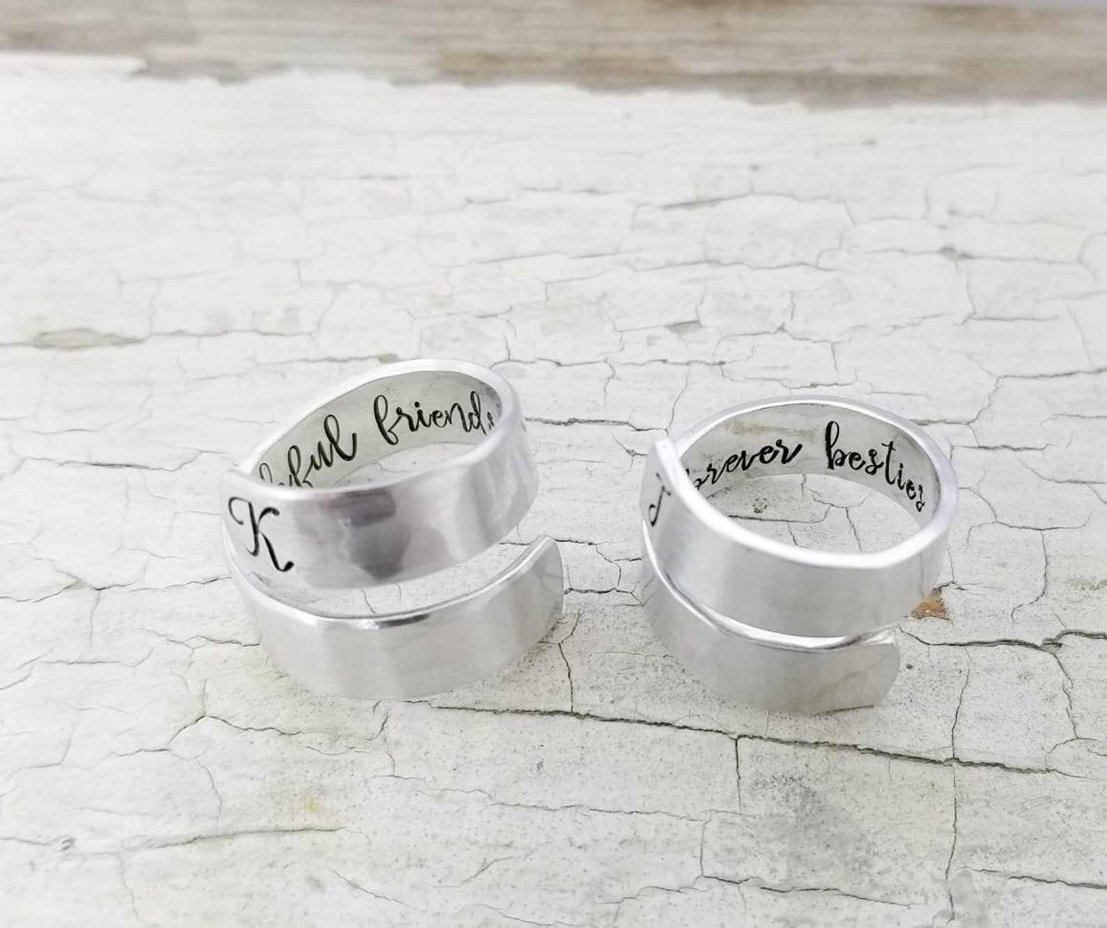 Hidden Message Ring Christian Ring Personalized Ring Soul - Etsy