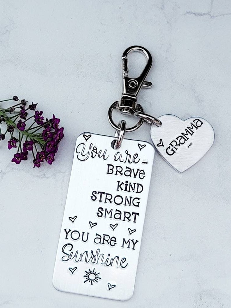 Personalized Backpack Charm Zipper Charm Bag Charm Keychain | Etsy