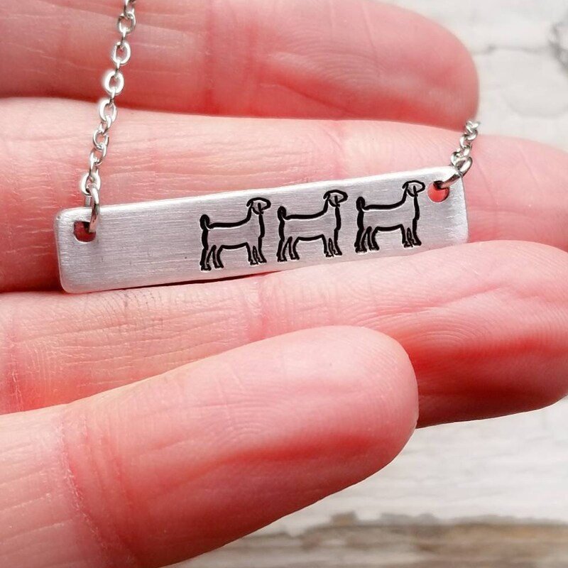 Goat Necklace - Etsy