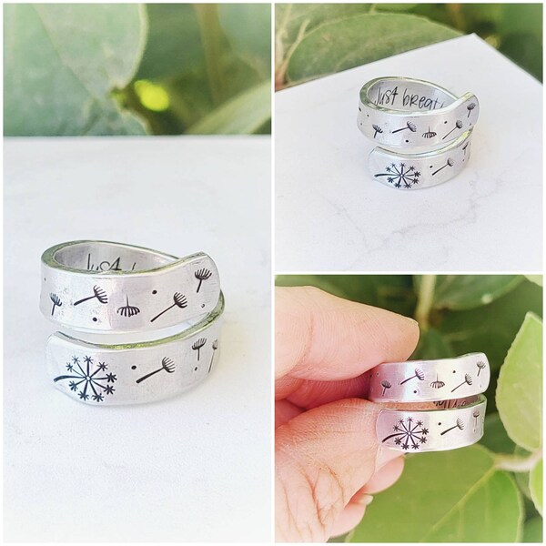 Dandelion Ring - Etsy