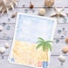 Printable Tropical Palm Tree Letter Paper Beach Theme Writing - Etsy UK