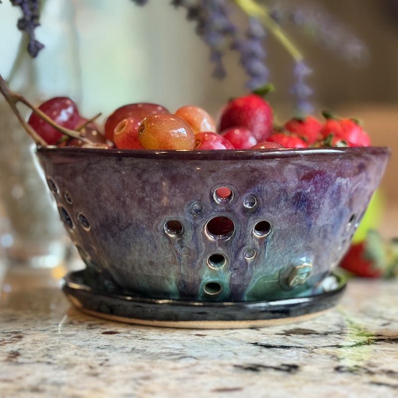 Ceramic Colander - Etsy