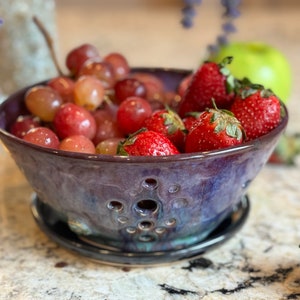 Berry Bowl / Colander - Small Northern Lights - Etsy