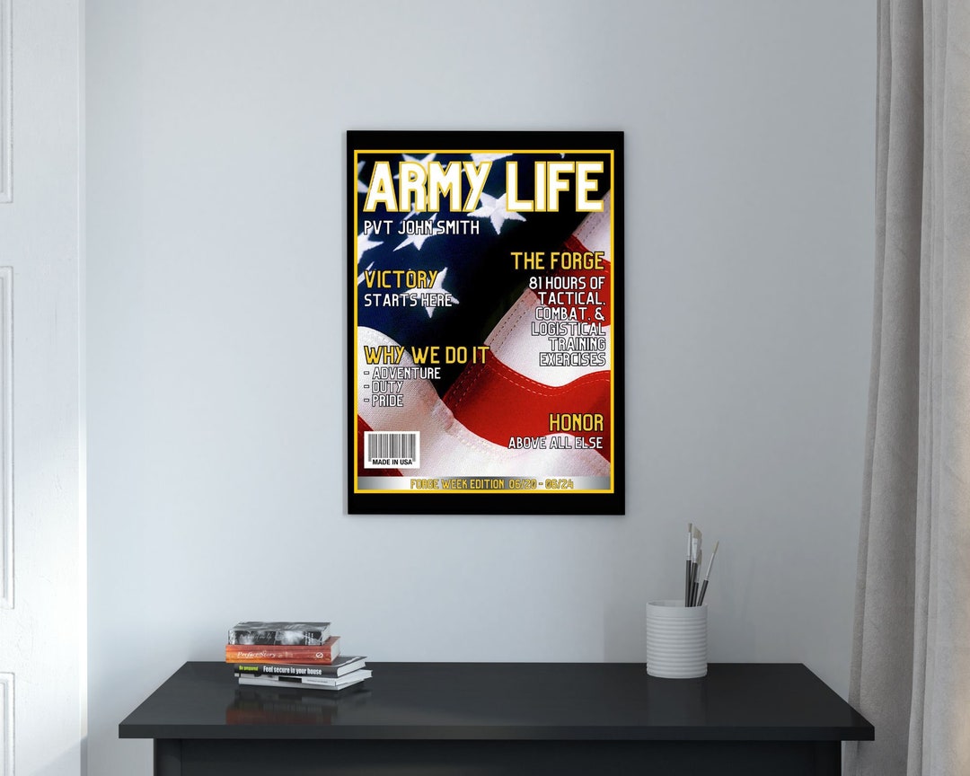 The Forge, Army Printable Military Life Magazine With Soldier Picture ...