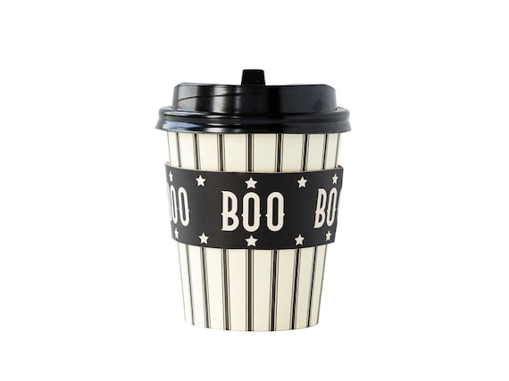 Halloween Mini Coffee Cups 8ct, Vintage Inspired Halloween Coffee Cups ...