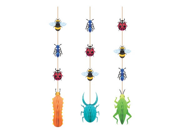 Bug Hanging Decoration, Bug Birthday Party Decorations, Insect Themed ...