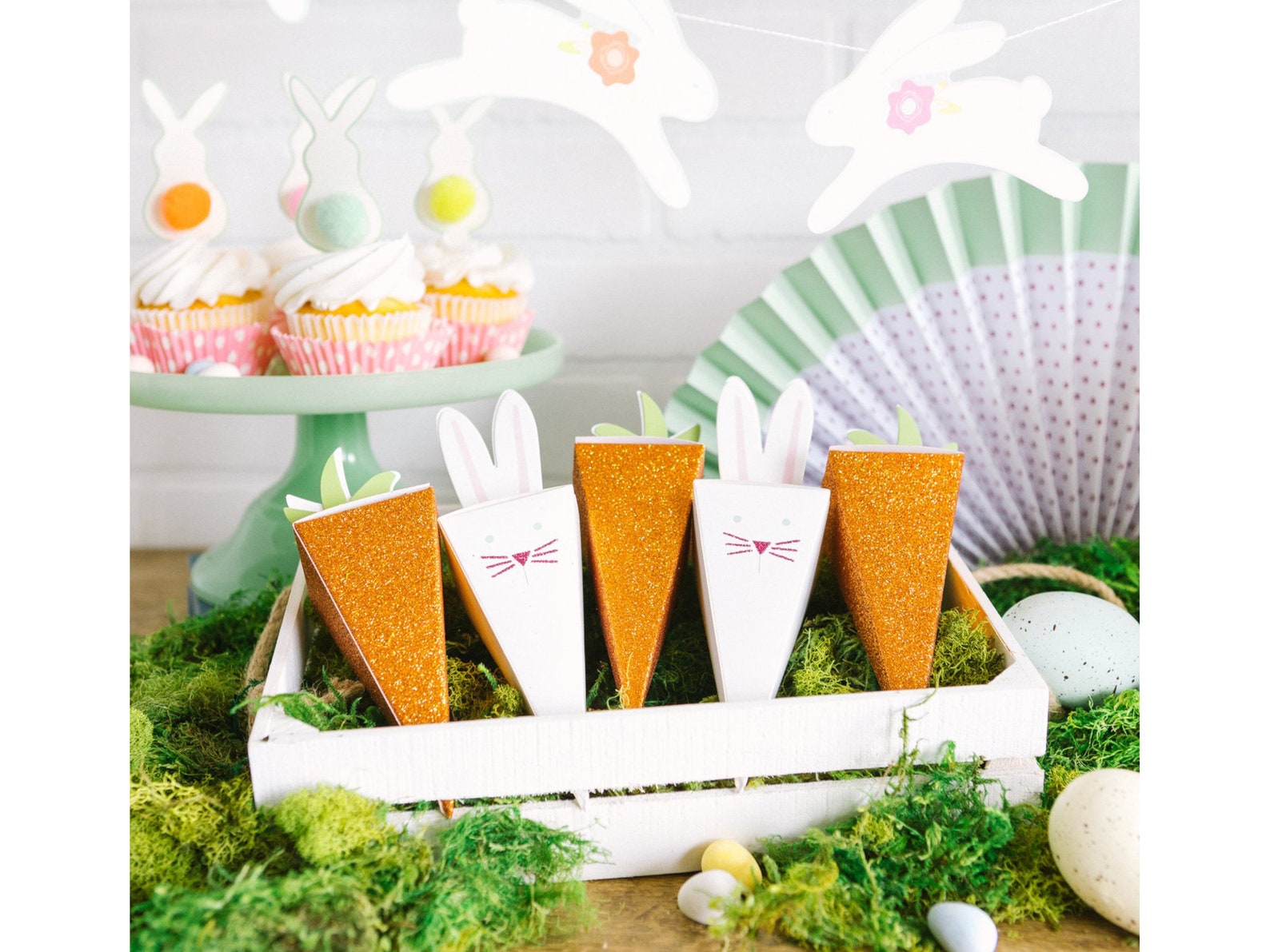 Bunny Baking Cups 50ct Easter Cupcake Liners Easter Bunny | Etsy