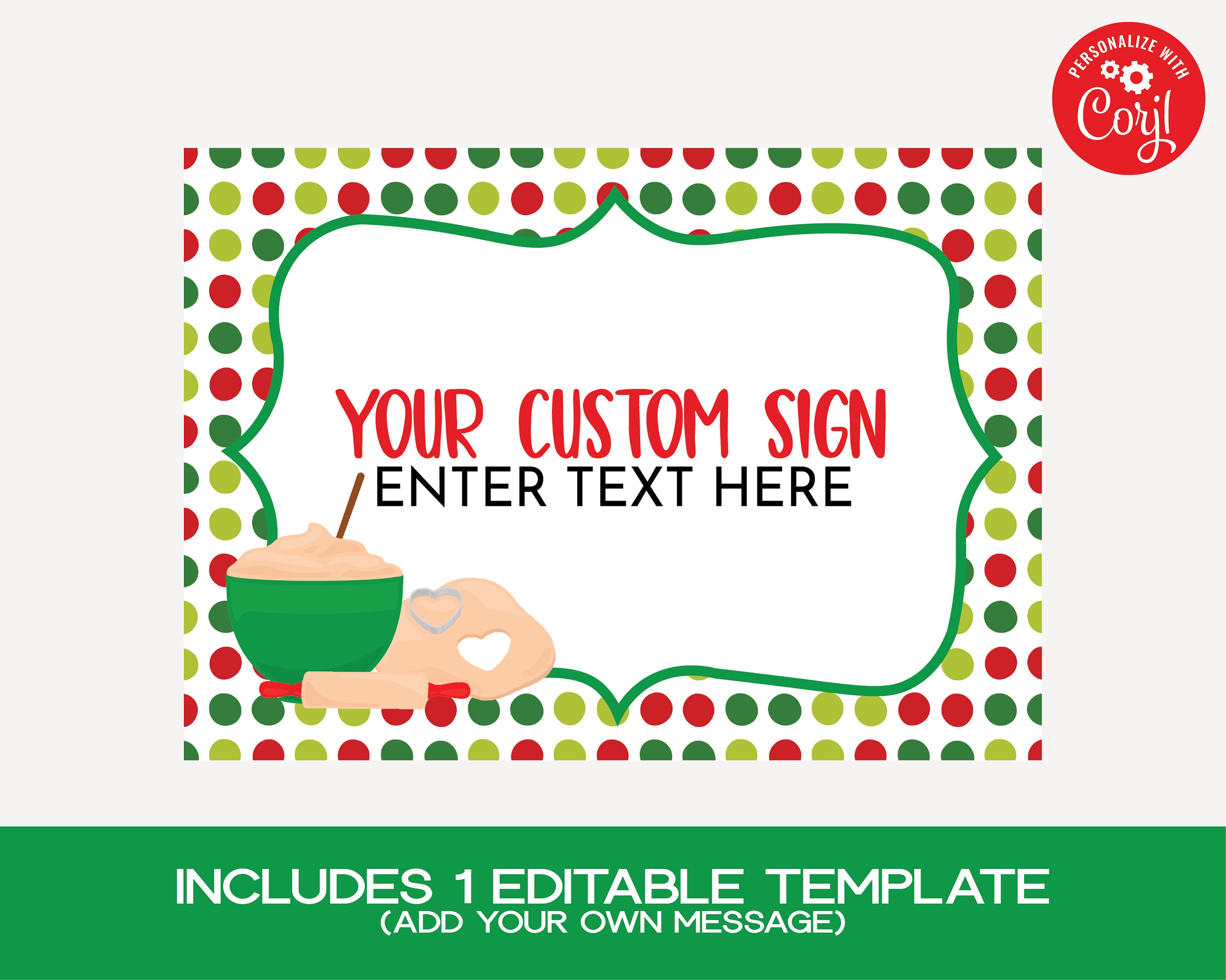 Cookie Exchange Sign Cookie Swap Party Decor Cookie Exchange - Etsy