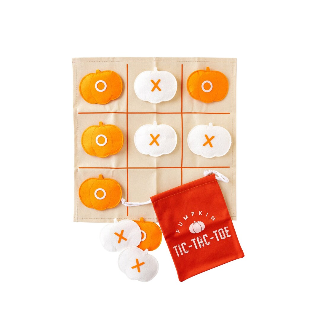 Felt Halloween Tic Tac Toe Game, Halloween Board Game, Tic Tac Toe Game ...