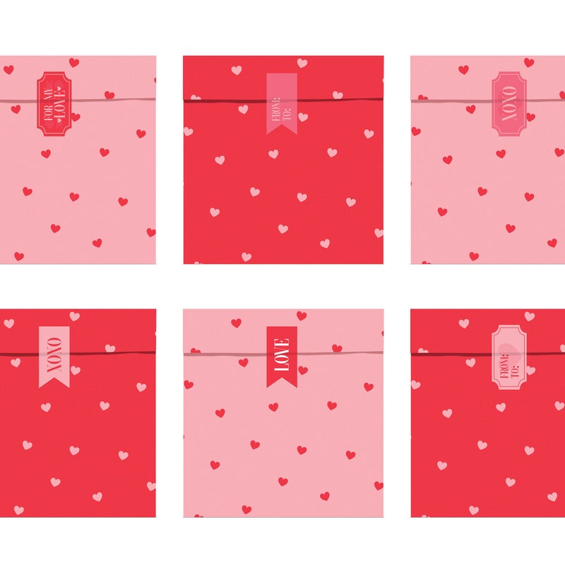 Valentine Treat Bag - Etsy